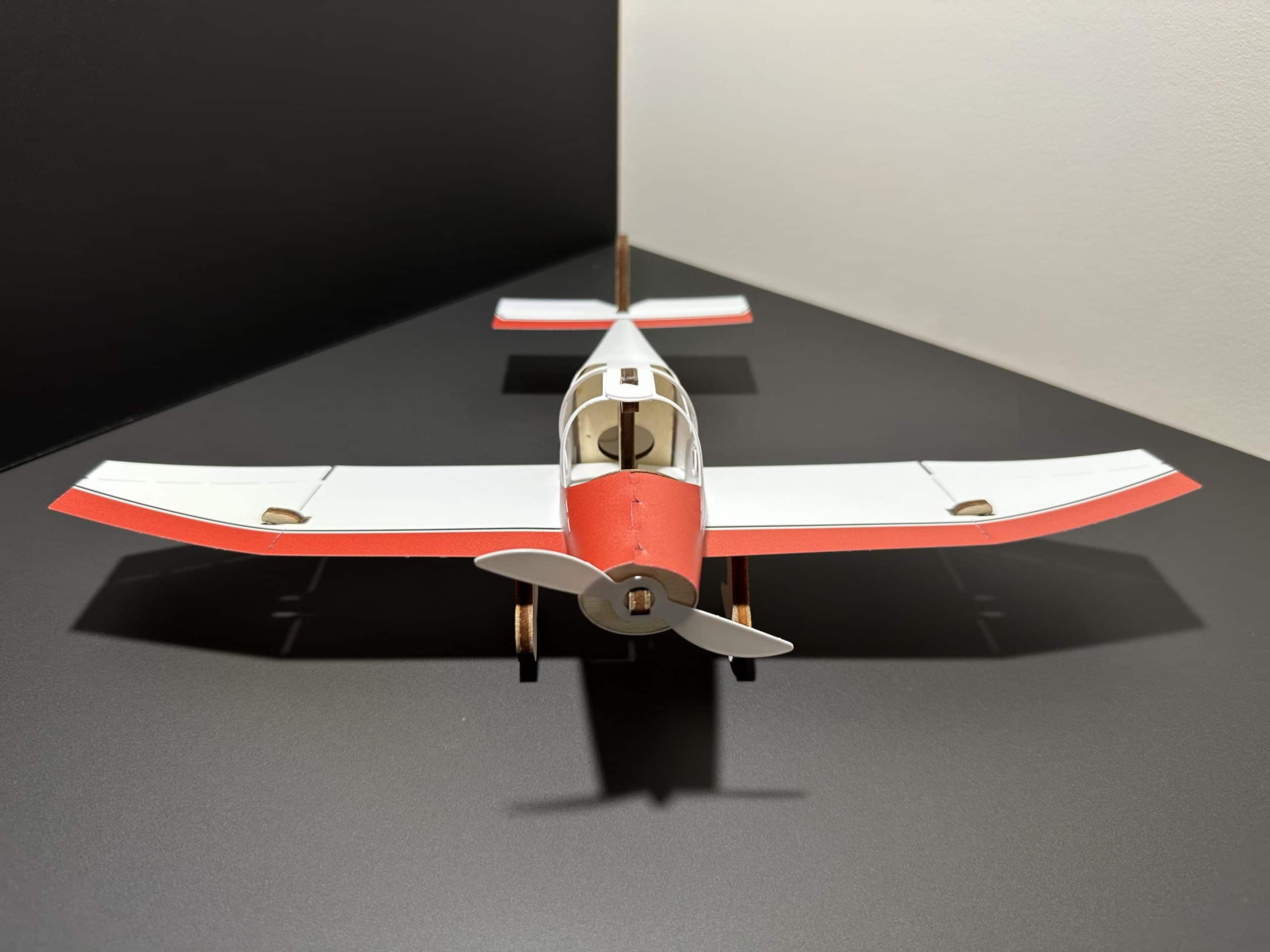 MAQUETTE JODEL D112 ROUGE - Avions Jodel